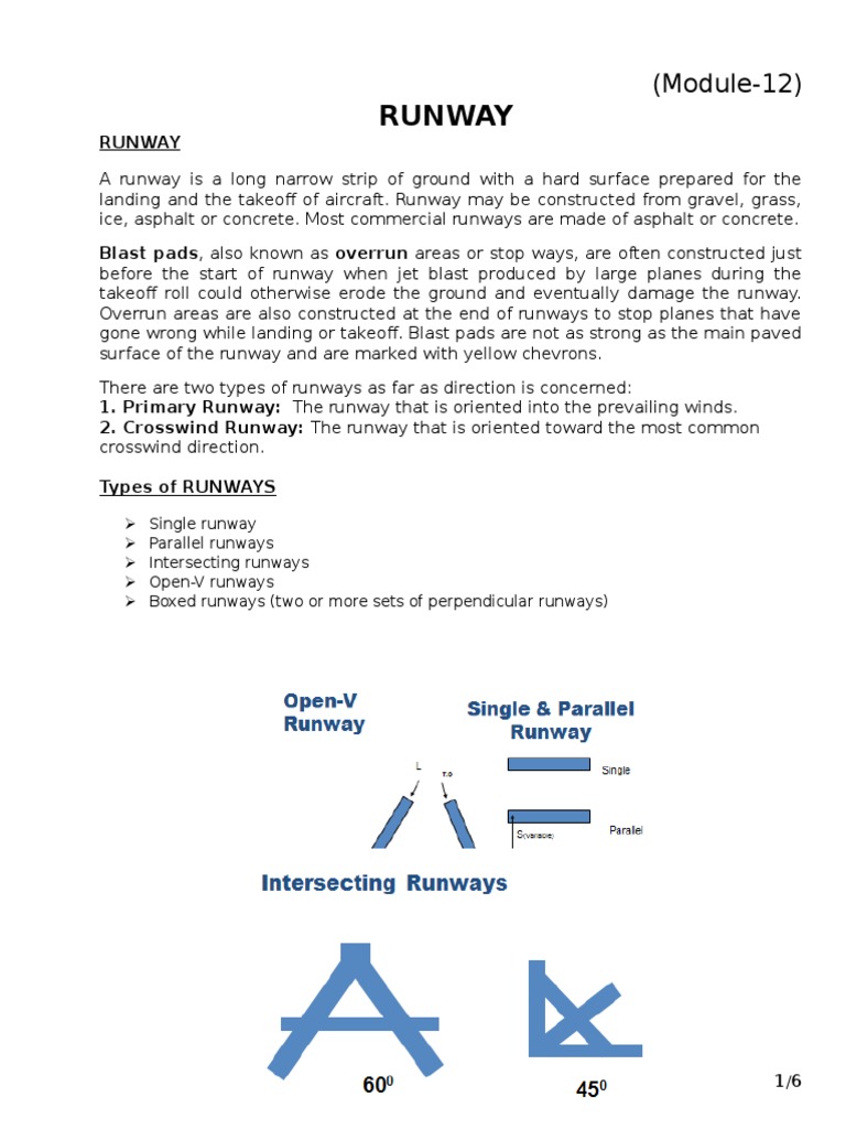 Runway Design and Classification Guide | PDF | Runway | Takeoff