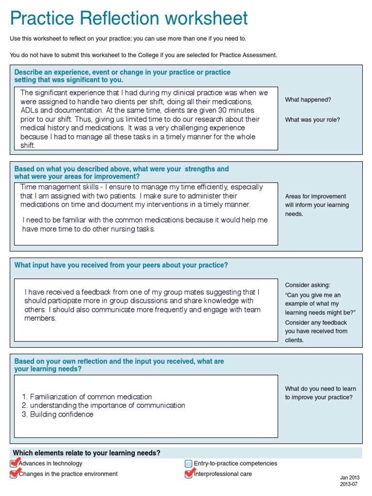 Reflection Practice Worksheet Reflections Practice Worksheet
