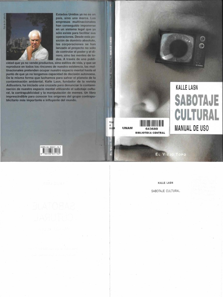 Lasn Kalle Sabotaje Cultural PDF | PDF | Depresión (estado de ánimo ...