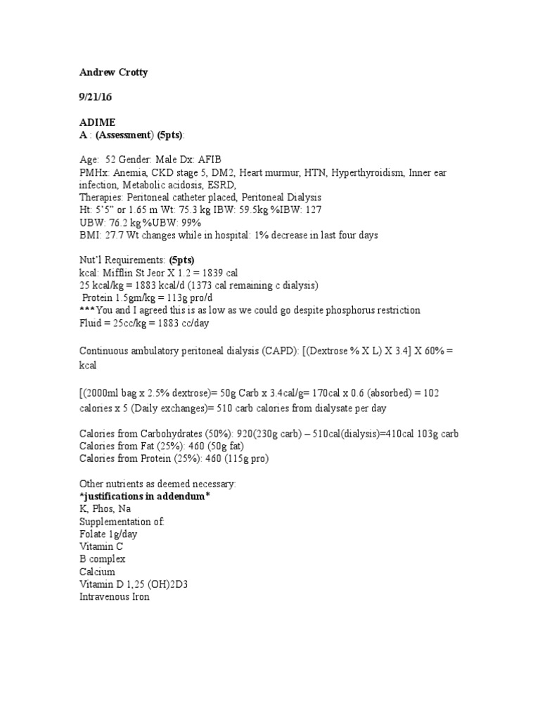 Adime 2 Uchc | PDF | Dialysis | Kidney