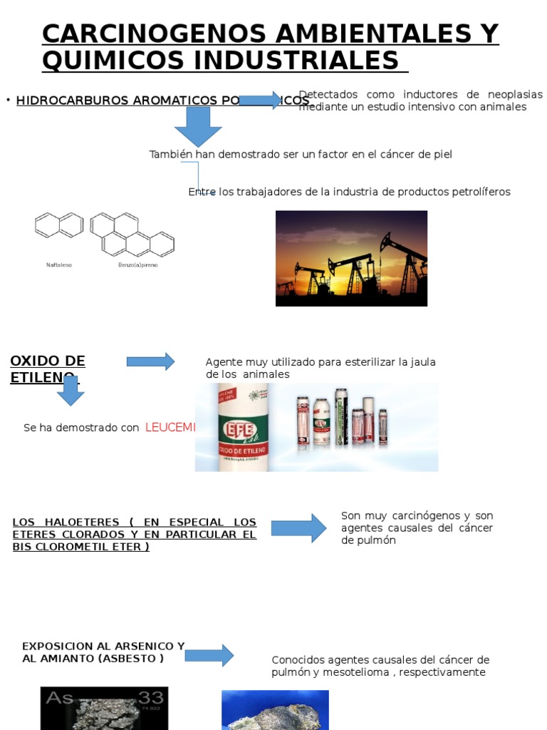 Carcinogenos Quimicos Ambientales | PDF