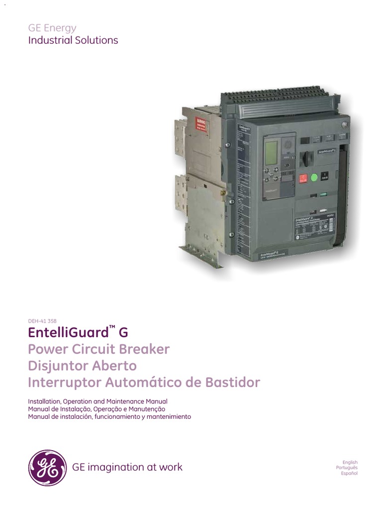 Interruptor EntelliGuard G | PDF | Componentes elétricos | Eletricidade