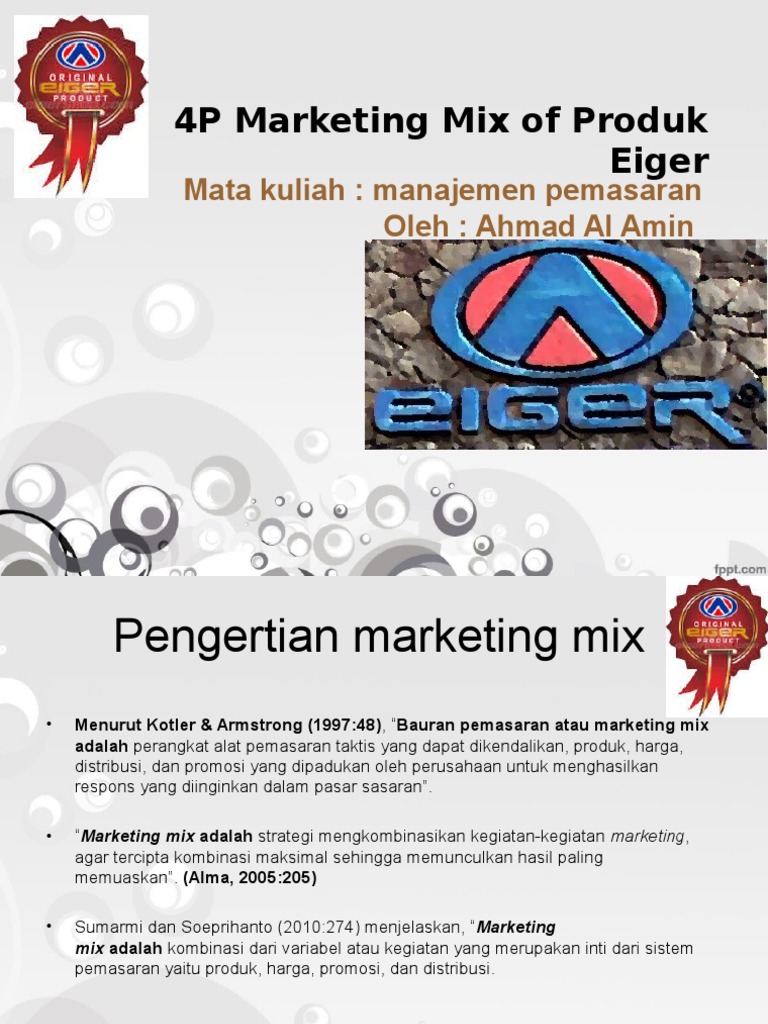 Marketing Mix 4p | PDF