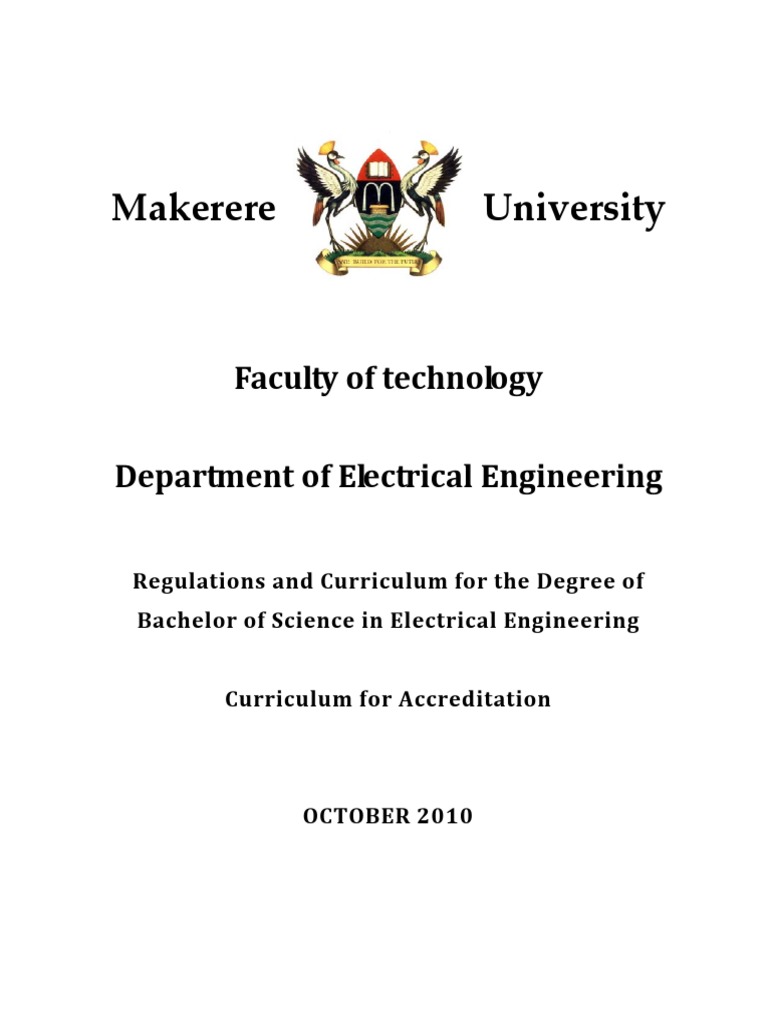 BSC Electrical Engineering | PDF | Course Credit | Academic Degree