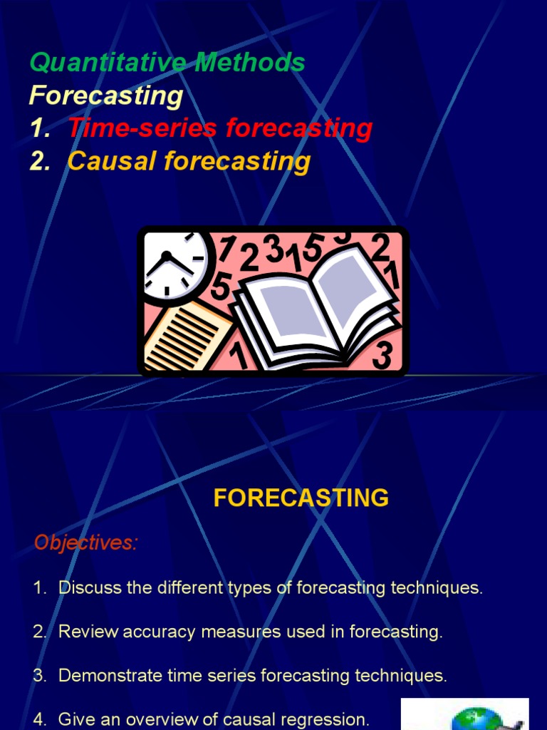 Quantitative Methods: Time-Series Forecasting | PDF
