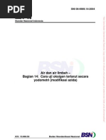 SNI - SNI 8995 - 2021.metode Pengambilan Air (Publish) | PDF