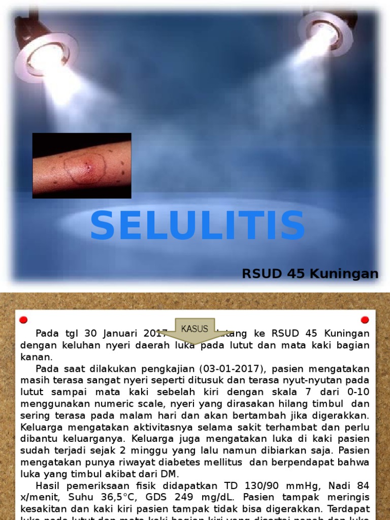 Selulitis | PDF | Kesehatan Holistik