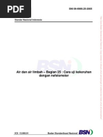 SNI-7117-21-2021-Bagian-21-Pengambilan Contoh Uji Partikulat Secara Isokinetik | PDF