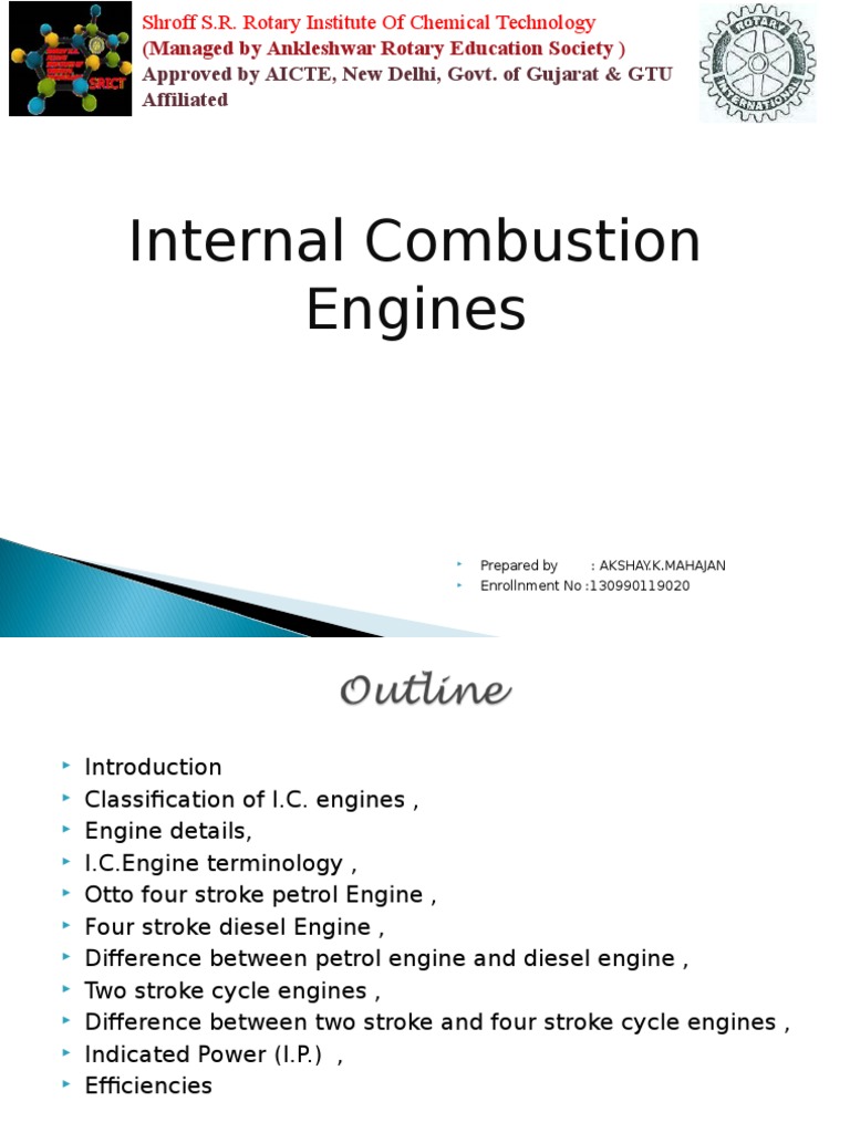 IC Engines-Classification | Download Free PDF | Internal Combustion ...