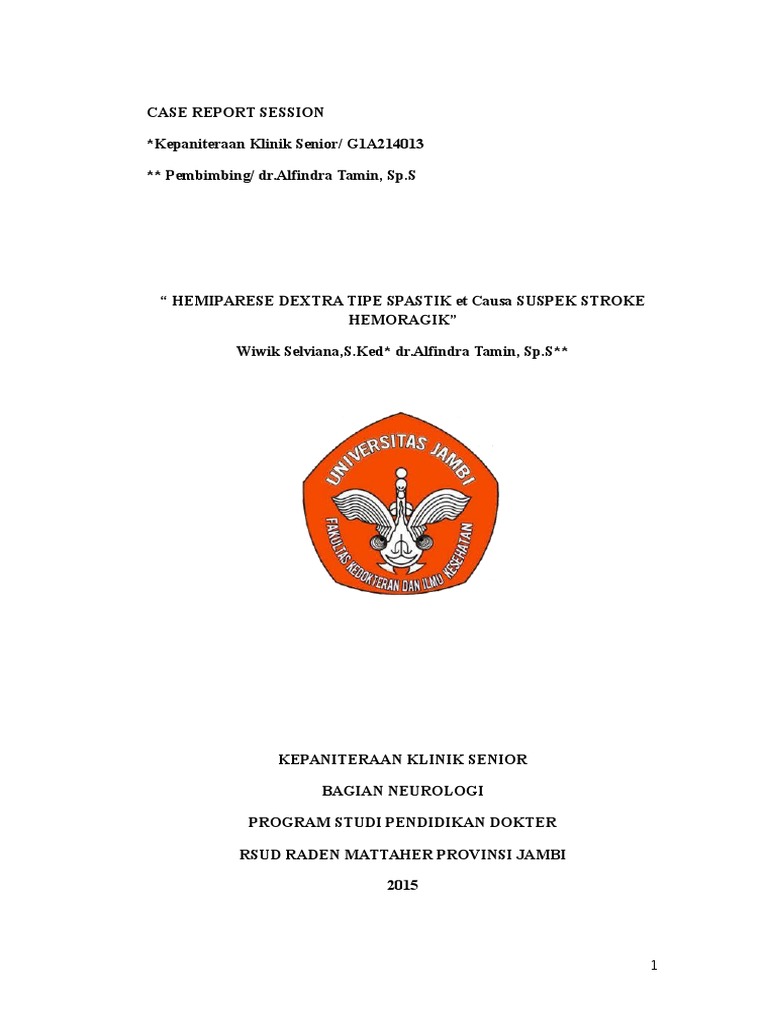 Case Report Session | PDF