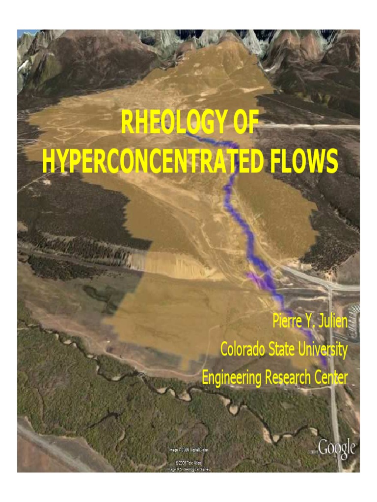 Rheology of Hyperconcentrated Flows | PDF | Rheology | Viscosity