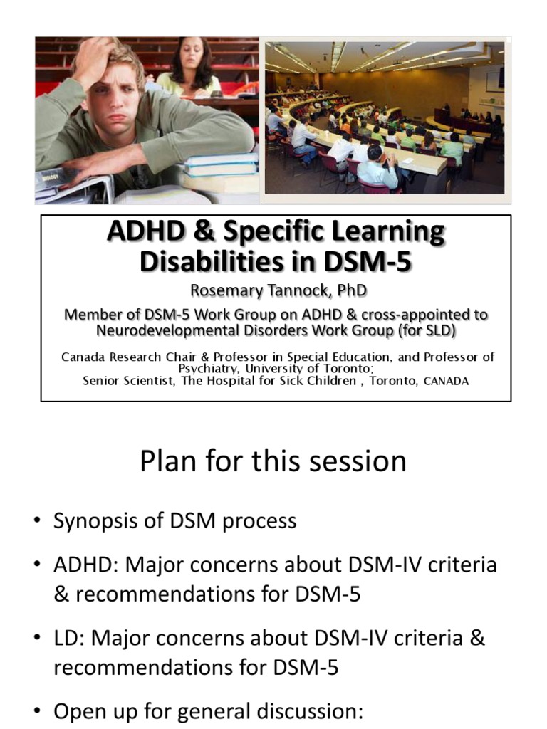 Ahdh DSM5 | PDF | Attention Deficit Hyperactivity Disorder | Dsm 5