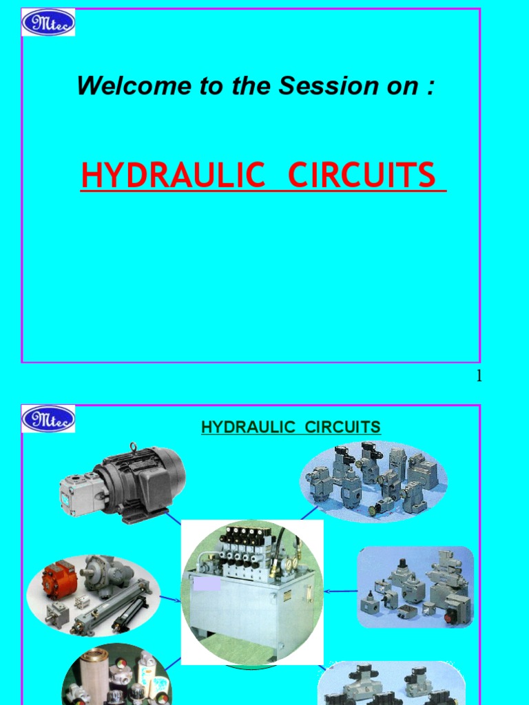 Welcome To The Session On:: Hydraulic Circuits | PDF | Nature