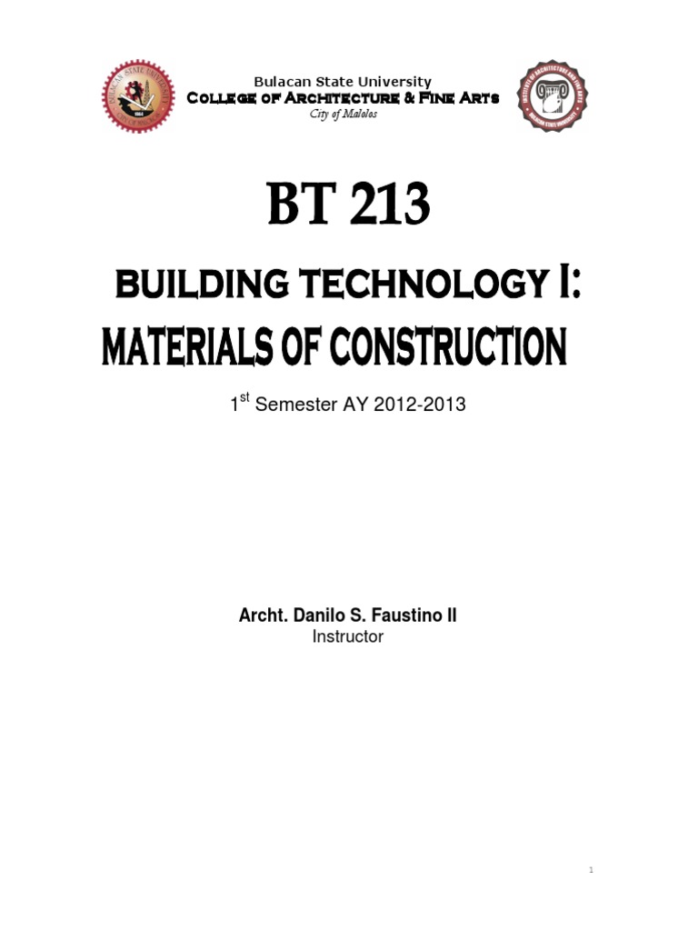 B.T 1 Module 1 | PDF | Wood | Lumber