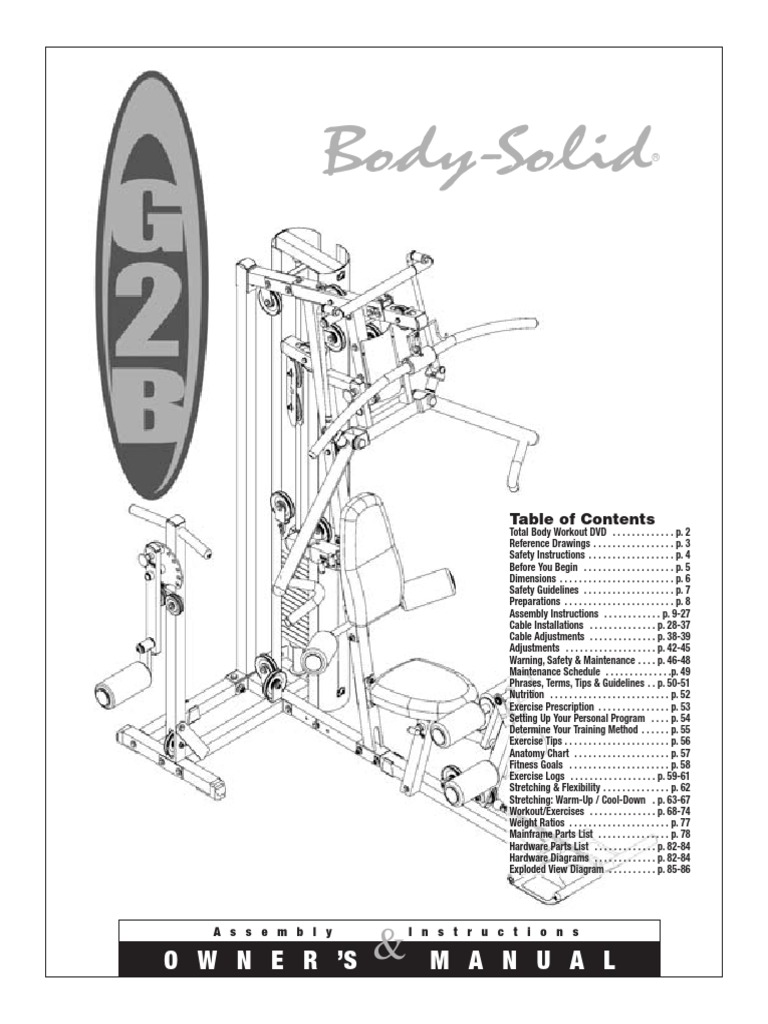 Manual G2B PDF | PDF | Screw | Nut (Hardware)