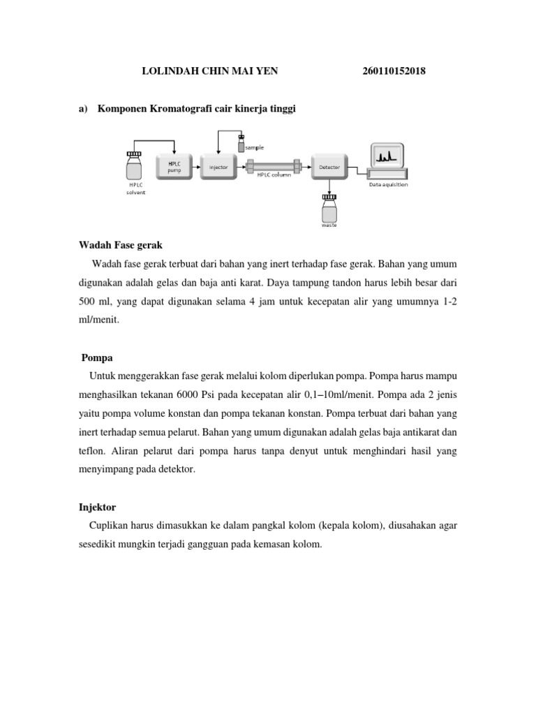 Komponen HPLC | PDF