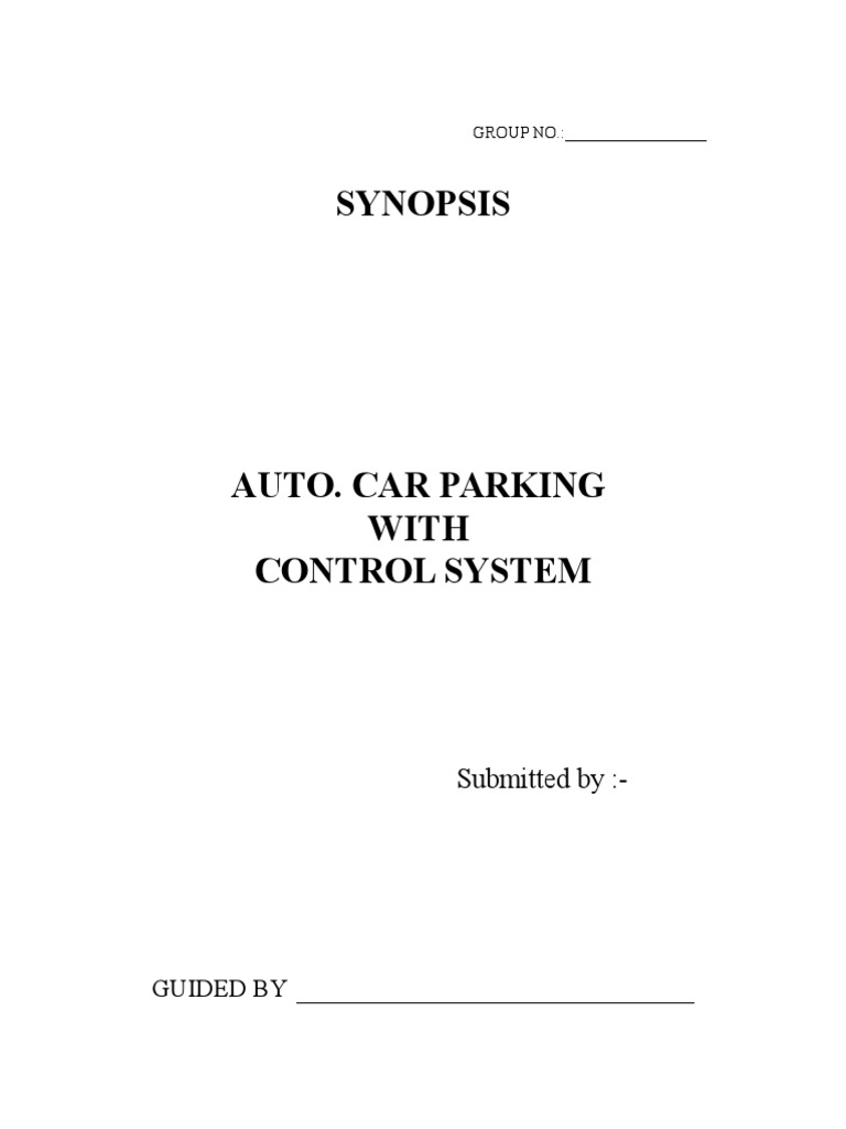 Auto. Car Parking | PDF | Parking Lot | Electrical Engineering