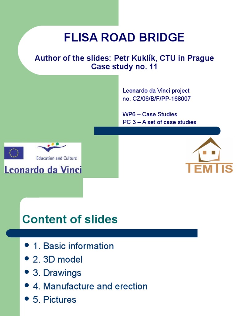 Engineering Case Study: Flisa Bridge | PDF