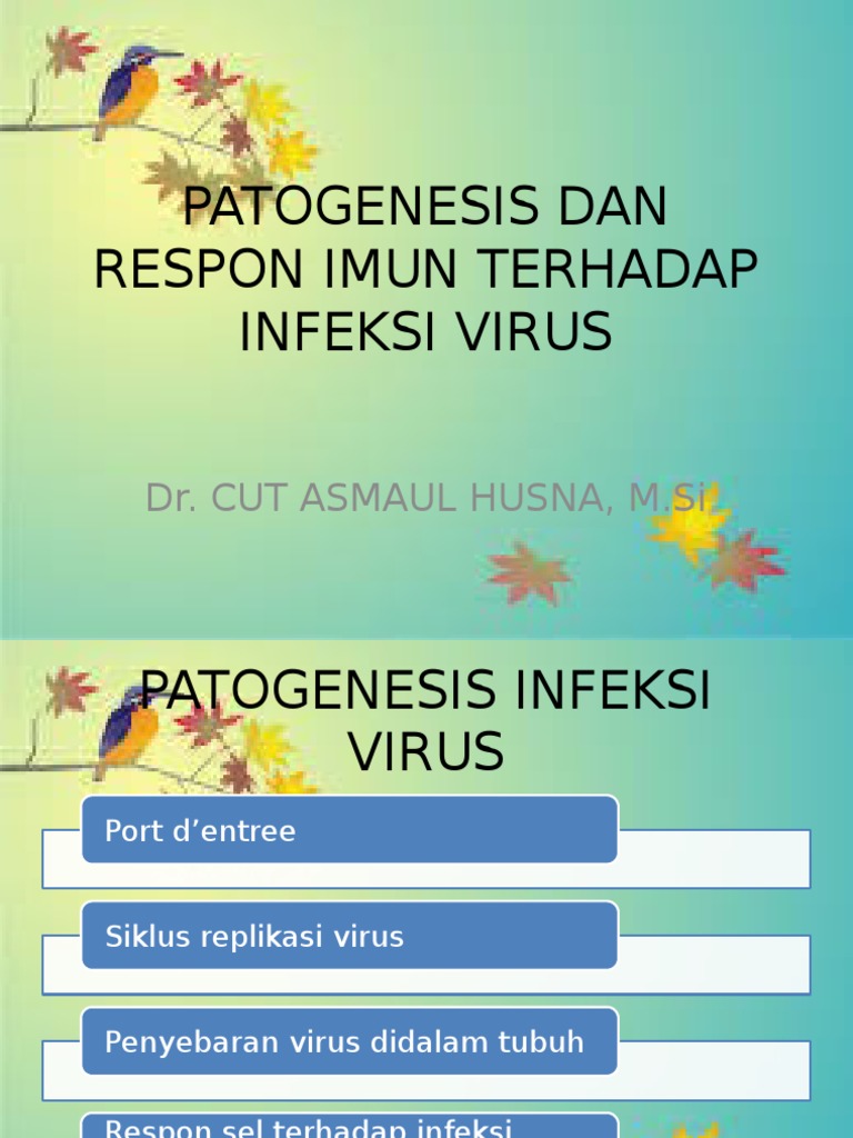 Patogenesis Dan Respon Imun Terhadap Infeksi Virus (Autosaved) | PDF