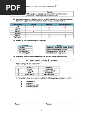 Organisma Multisel Sotong Dan Kerbau