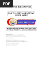 Code Blue Form: Part of The Medical Record | PDF