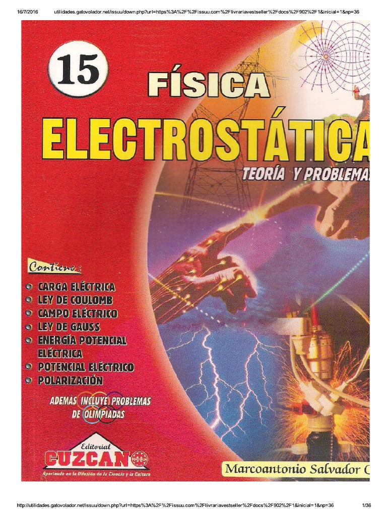 Electrostática PDF | PDF
