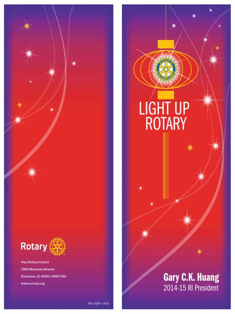 Light Up Rotary: Gary C.K. Huang | PDF