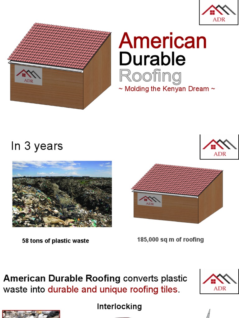 Final Presentation For Alternative Building Materials | PDF | Roof ...