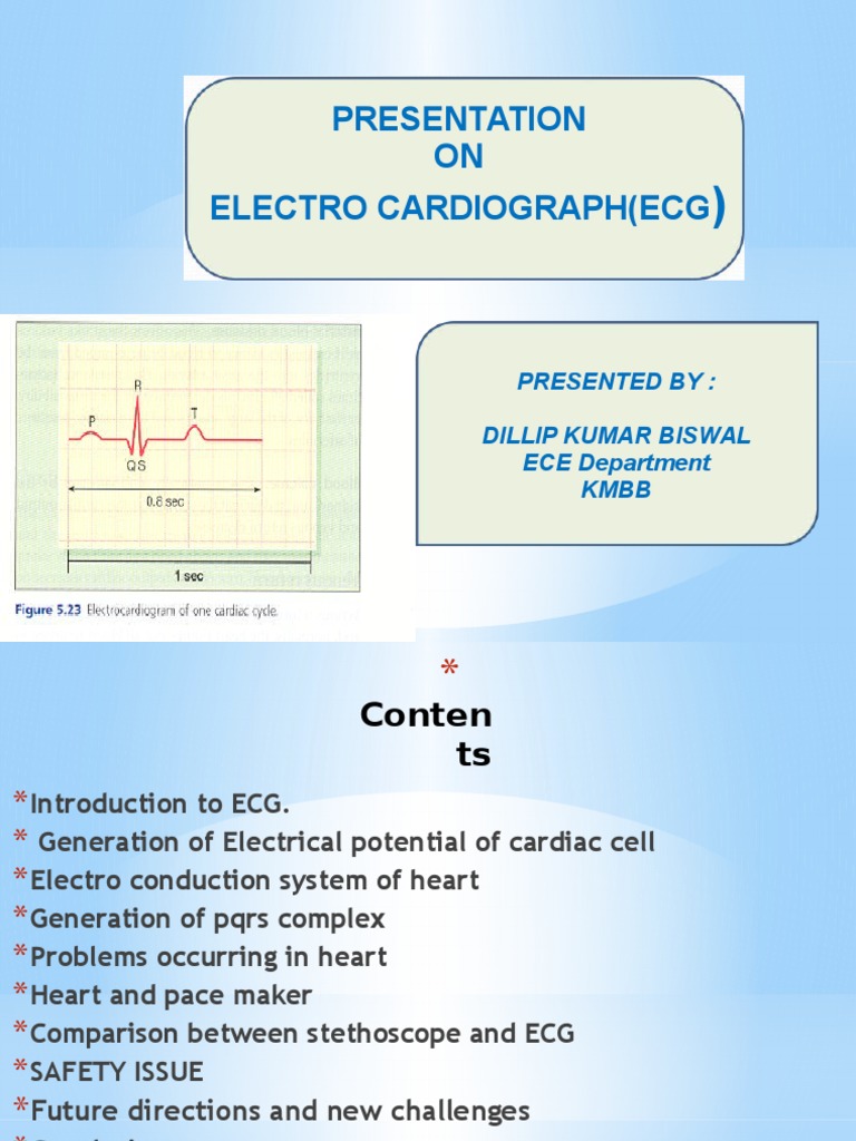 ECG Basics and PQRS Complex Explained | PDF | Artificial Cardiac ...