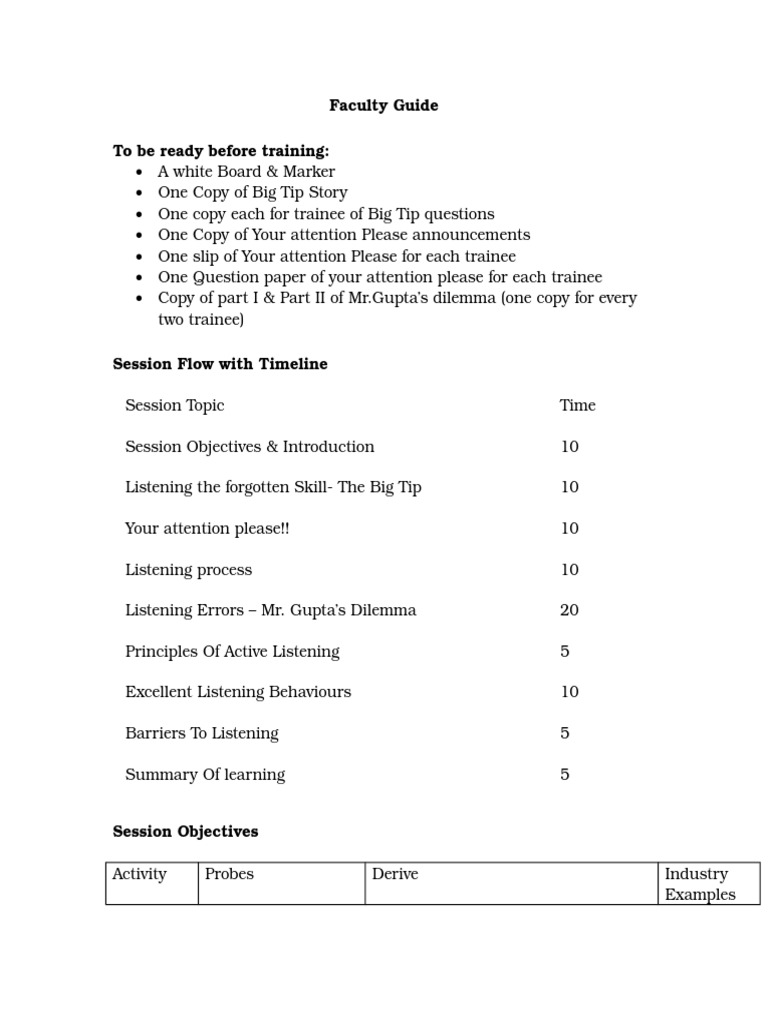 Faculty Guide To Be Ready Before Training | PDF | Airlines | Airport