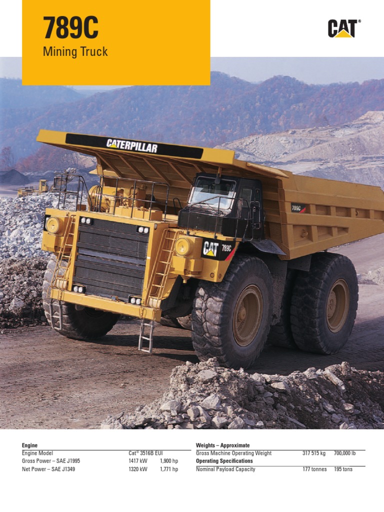 Cat 789c PDF | PDF | Transmission (Mechanics) | Brake