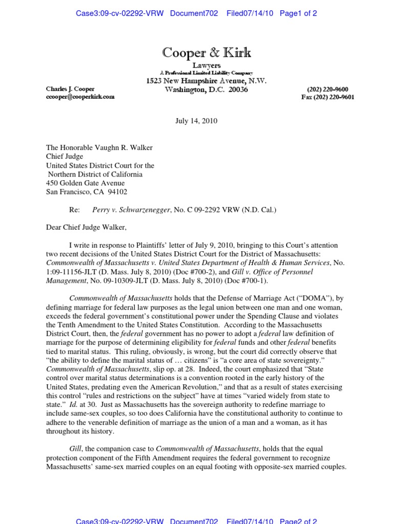 Cooper & Kirk: Charles J. Cooper (202) 220-9600 Fax (202) 220-9601 ...