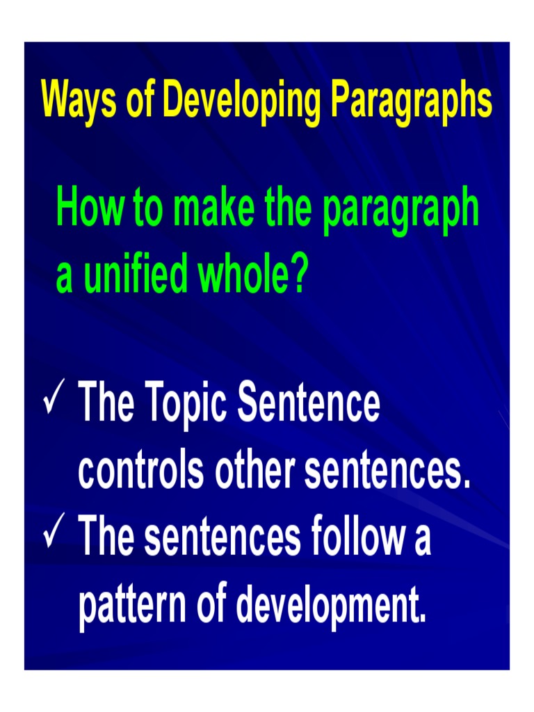Ways of Developing Paragraphs | PDF | Combustion | Causality