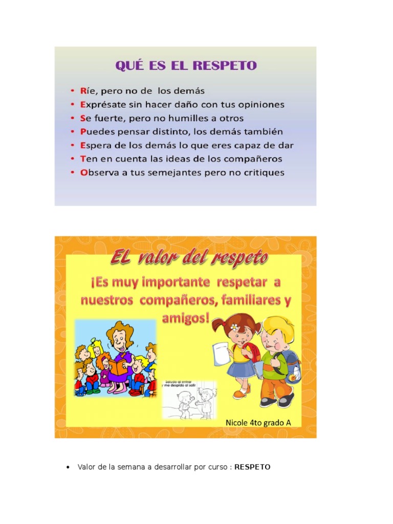 Cartel Del Respeto | PDF | Crecimiento personal y profesional