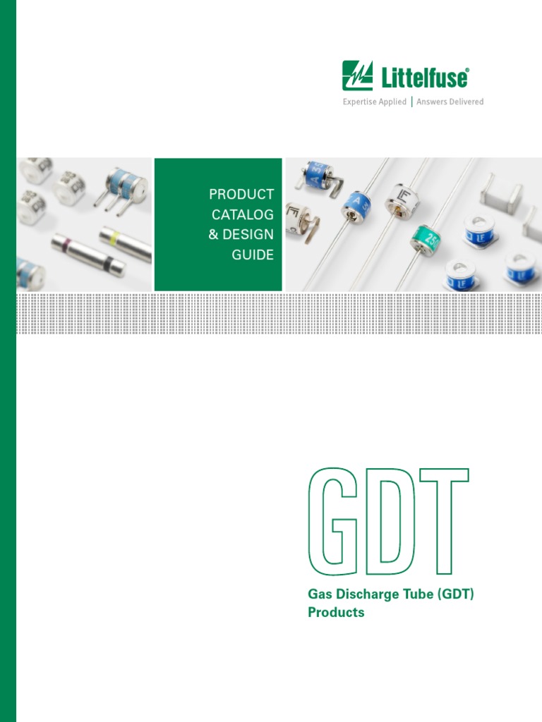 Littelfuse GDT Catalog | PDF | Diode | Vacuum Tube