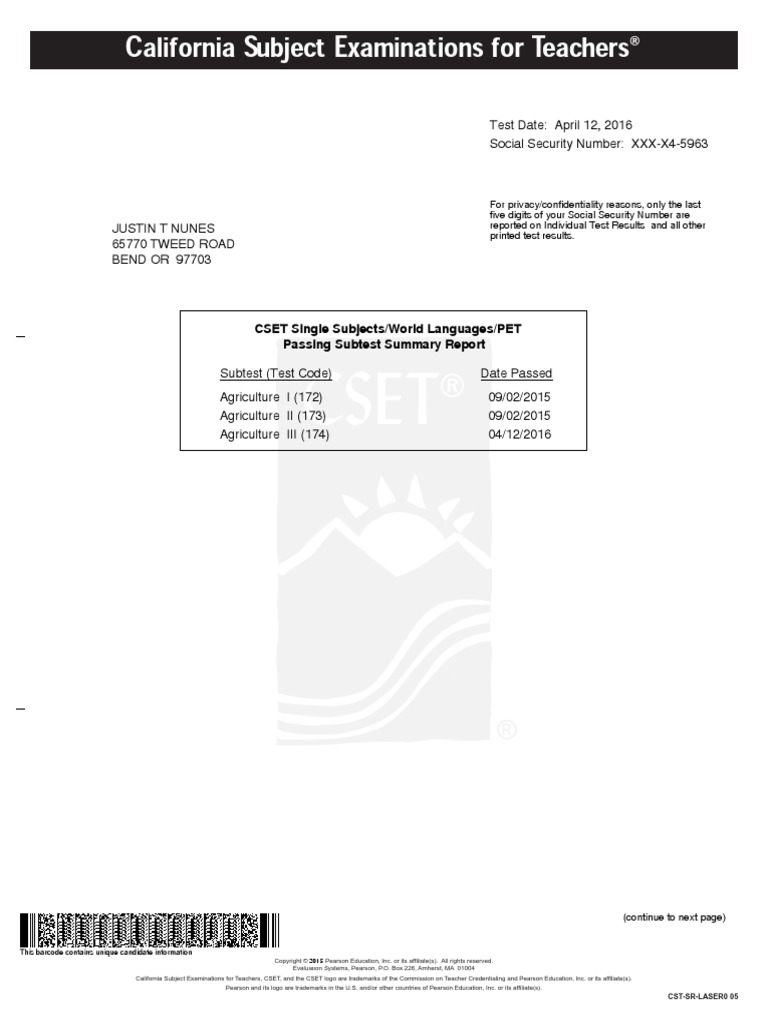 Single Cset | PDF | Intellectual Works | Government