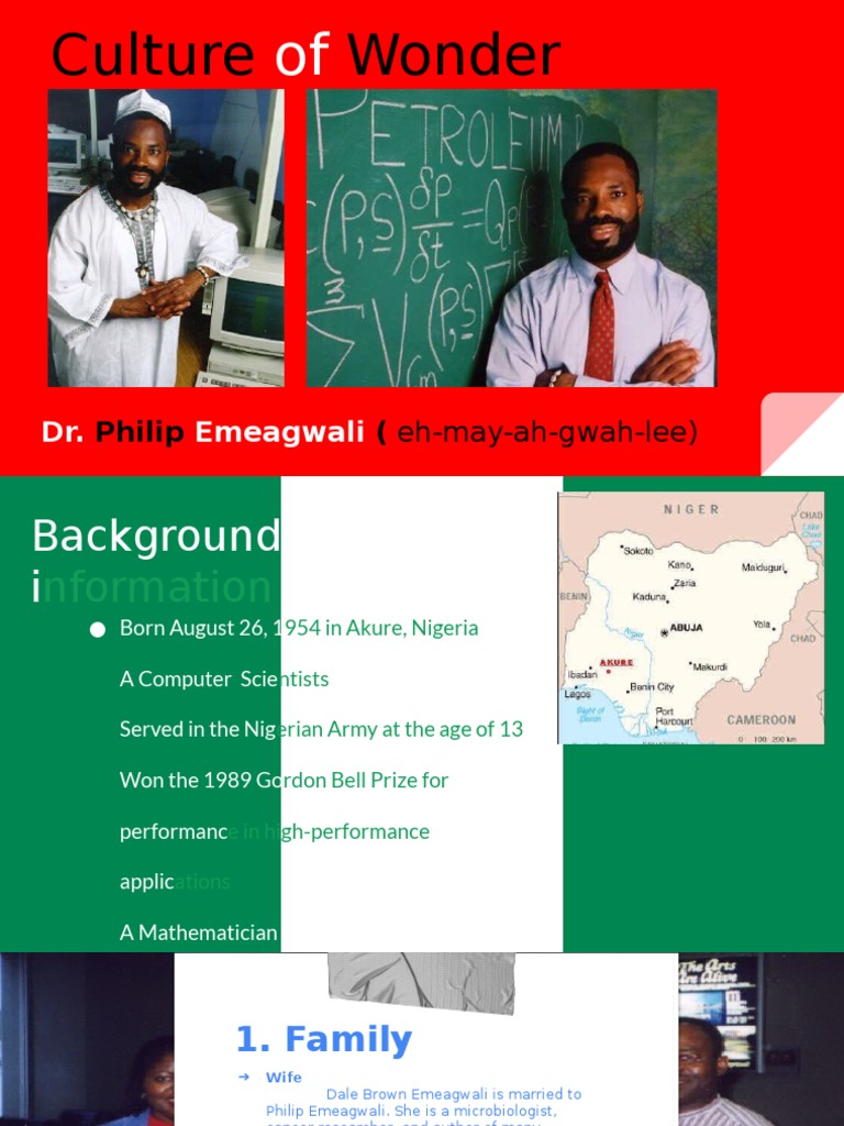 Philip Emeagwali | PDF | Science And Technology | Science