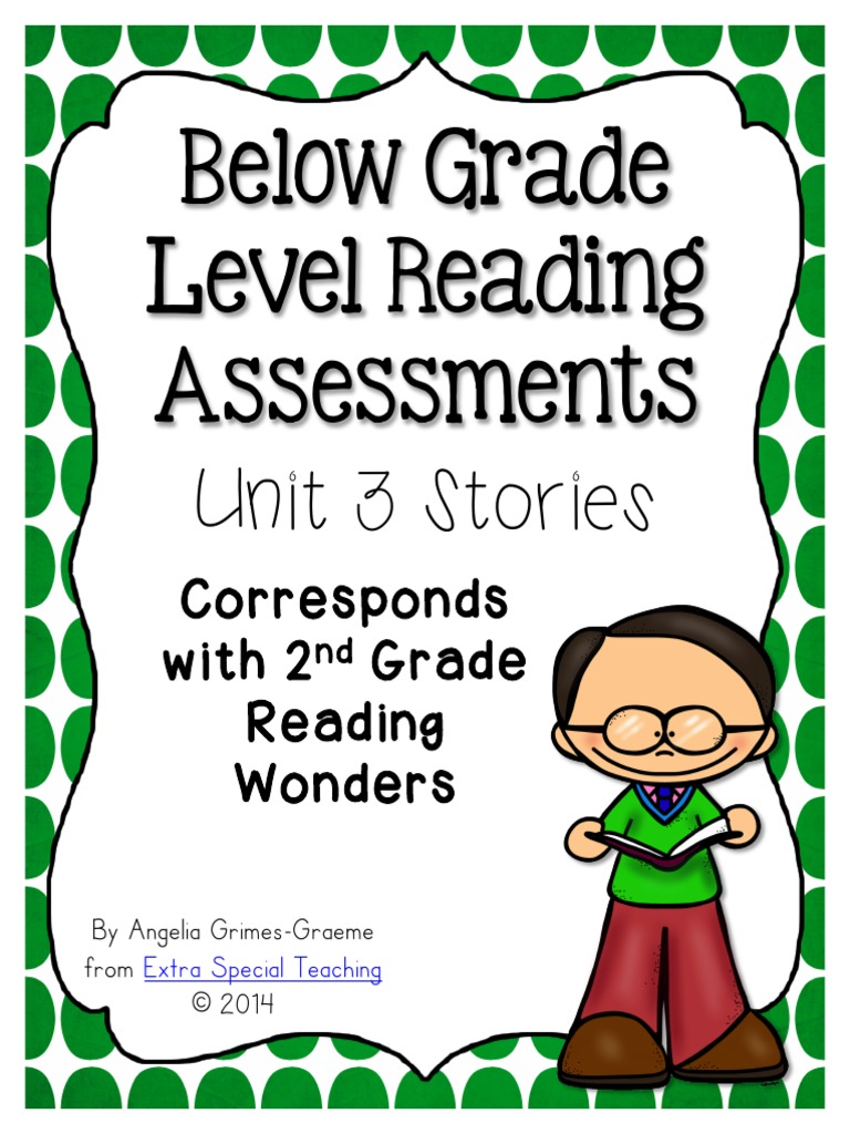 Below Grade Level Reading Assessments: Unit 3 Stories | PDF | Blizzards ...