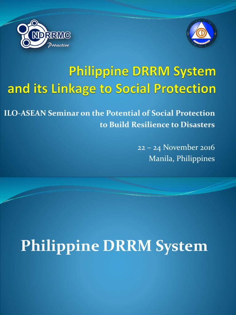 Philippine DRRM System | PDF | Emergency Management | Disaster Risk Reduction