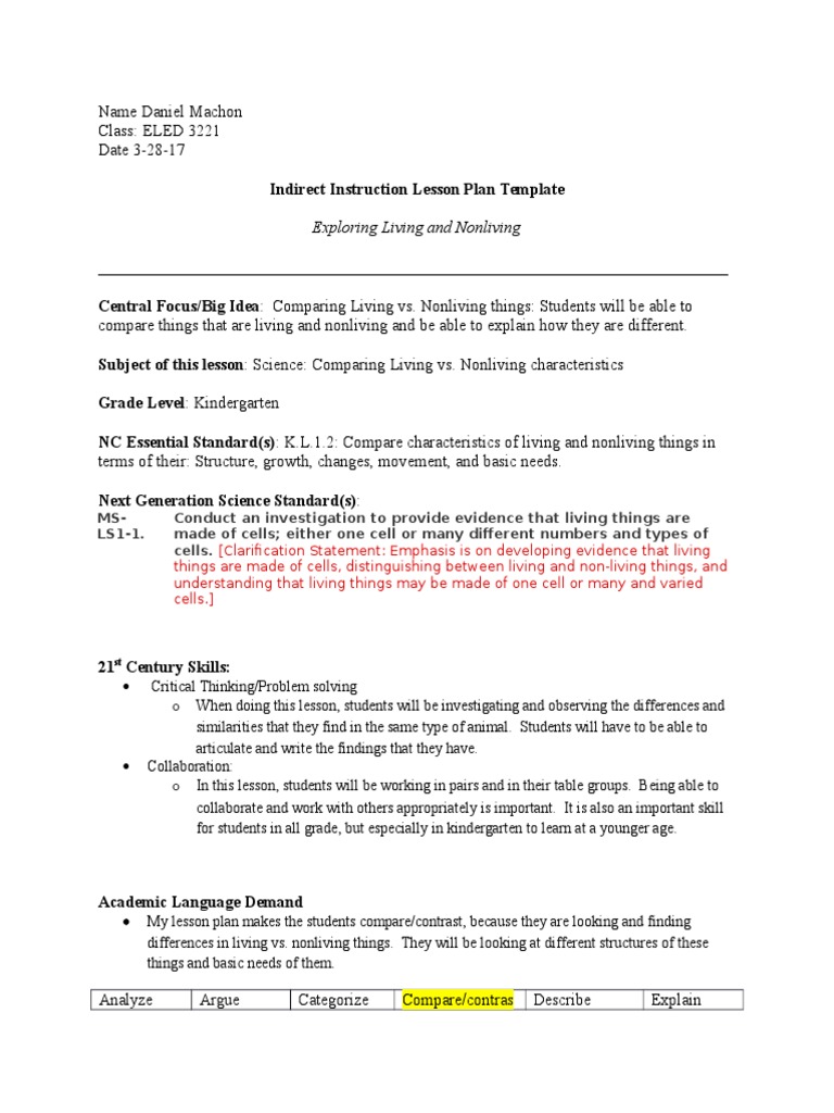Science Imb Lesson | PDF | Educational Assessment | Epistemology