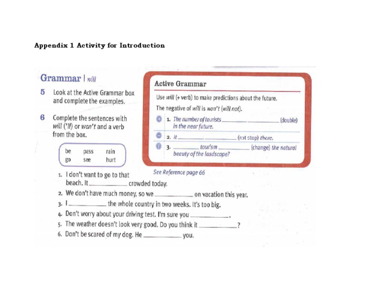 Appendix 1 Lesson 5 | PDF
