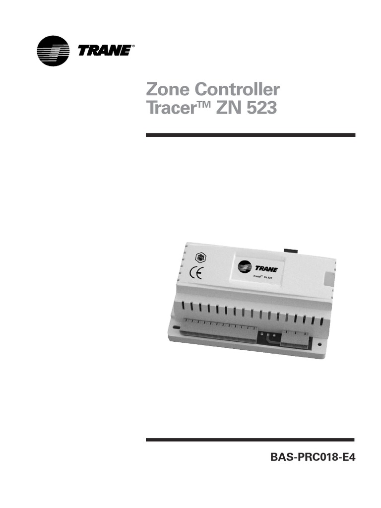 Trane Zn523 | PDF | Electric Heating | Hvac