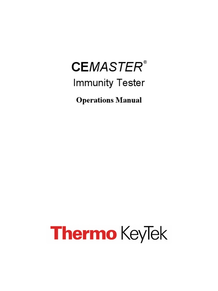 Keytek Ce Master System Users | PDF | Mains Electricity | Electrical ...