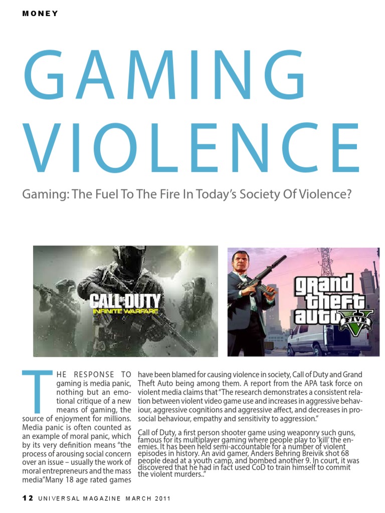 Magazine | PDF | Violence | Video Games