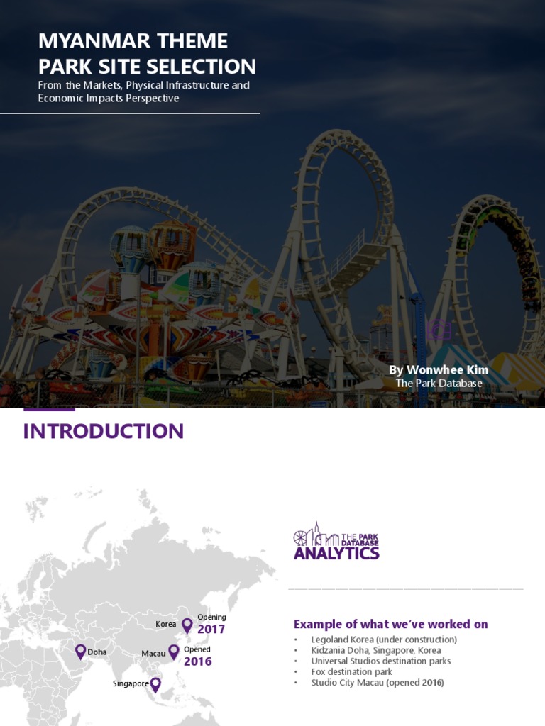Potential Theme Park Development in Myanmar | PDF | Amusement Park ...