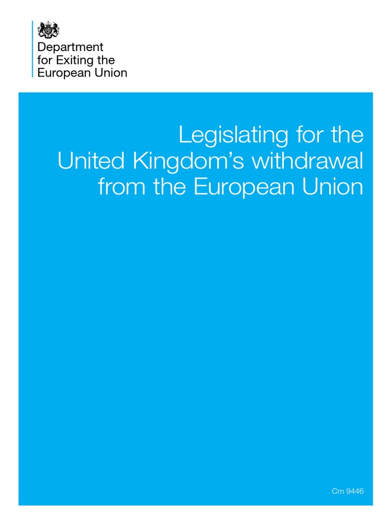 Great Repeal Bill White Paper | PDF