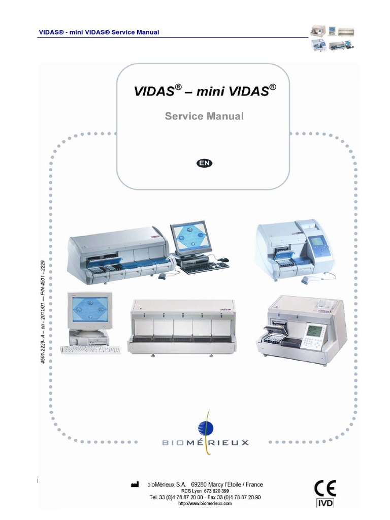 VIDAS and miniVIDAS Service Manual | PDF | Bios | Usb Flash Drive
