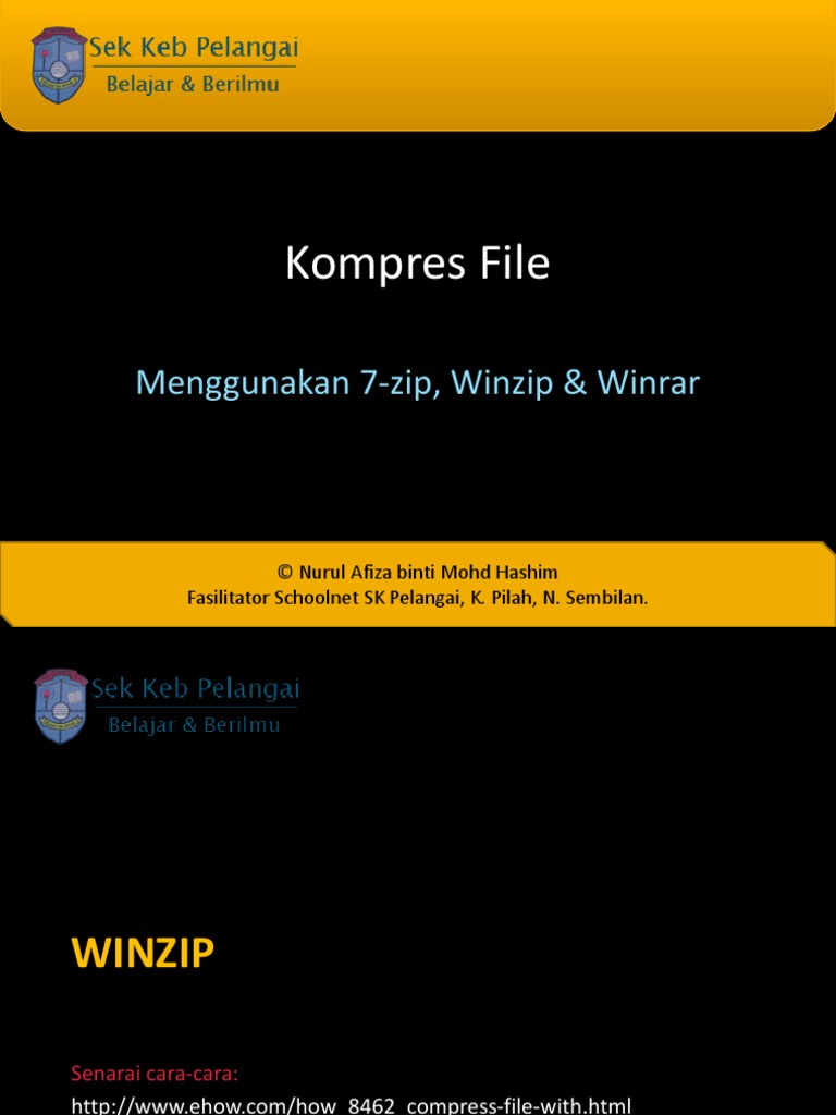 Compress File | PDF | Zip (File Format) | Operating System Families