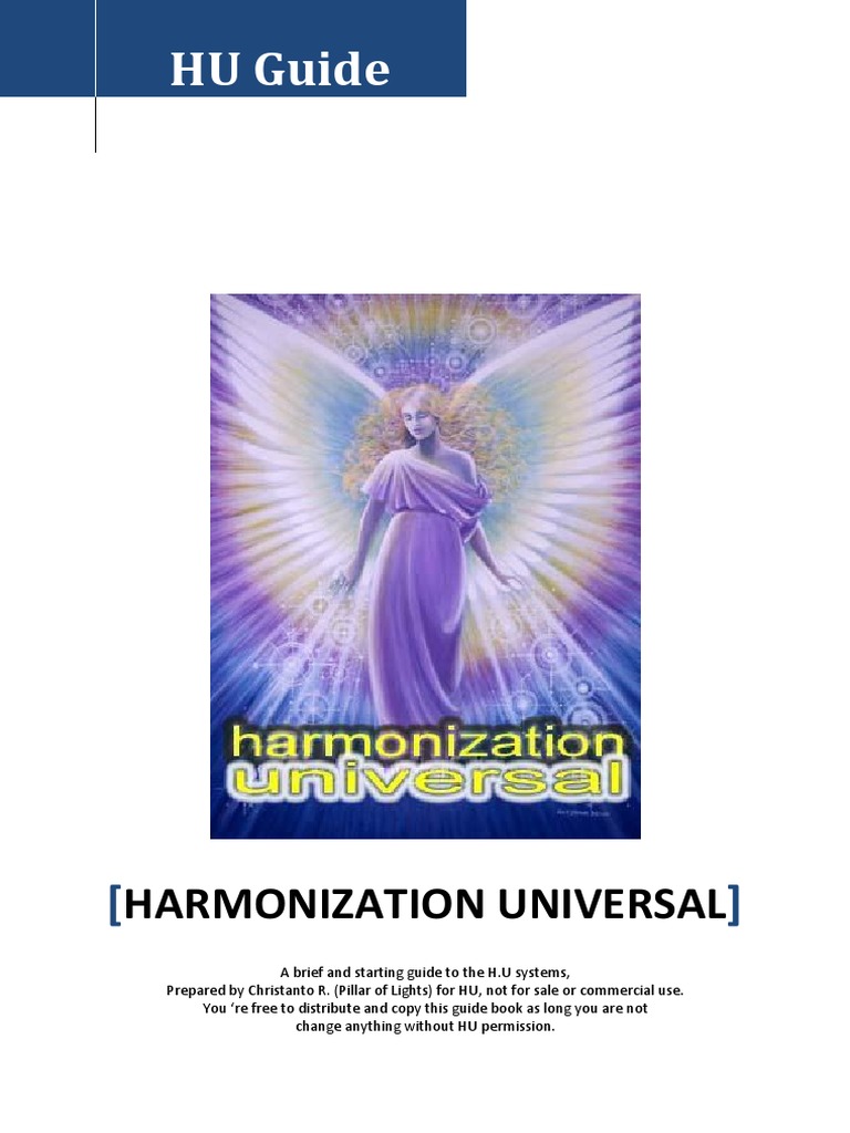 Harmonization Universal Attunement Guide | PDF | Characters Of ...