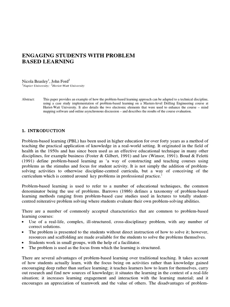 Eng Stud Prob | PDF | Academic Discipline Interactions ...